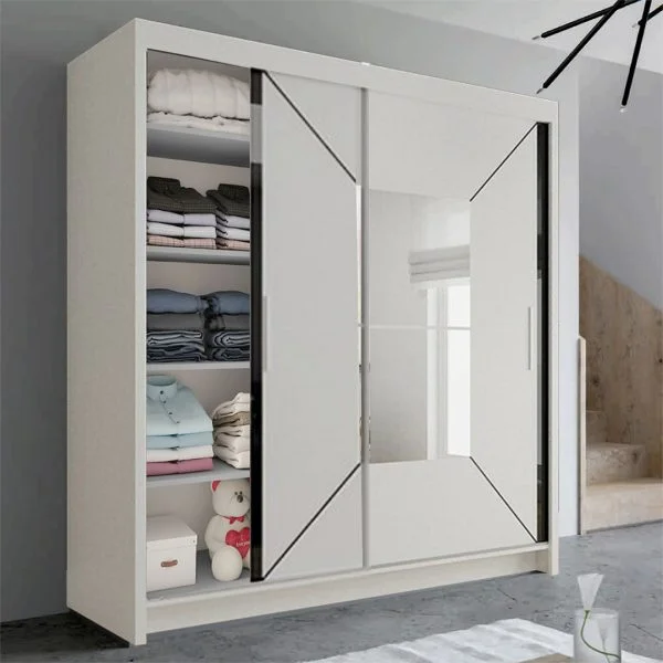 Nicole Sliding Door Wardrobe SOLID FURNISHING LTD